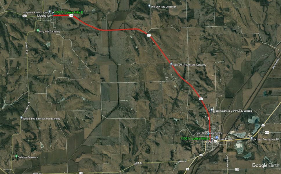 Iowa Loess Hills Map at Liam Edgar blog